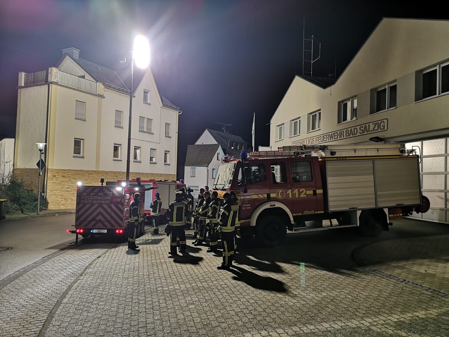 Notstromaggregat - Feuerwehr Bad Salzig